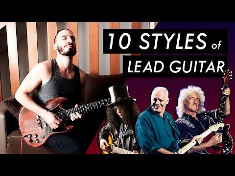 10 STYLES of LEAD GUITAR