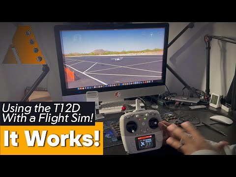 Setting Up the Radiolink T12D for Flight Simulators!