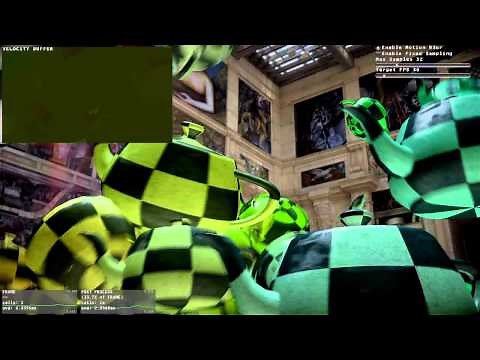 Per-pixel Motion Blur