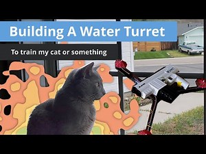 Building a robot to stop my cat from being a menace