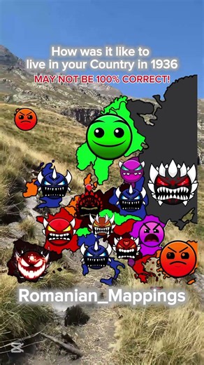 How Was It like to Live in your Country in 1936? #geography #map #mapping #1936 #TheGreatDepresion