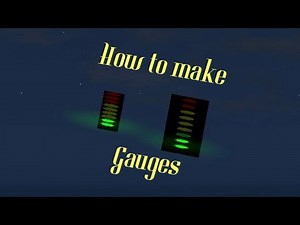 How to make speed and altitude gauges in SimplePlanes (Basic XML Required)