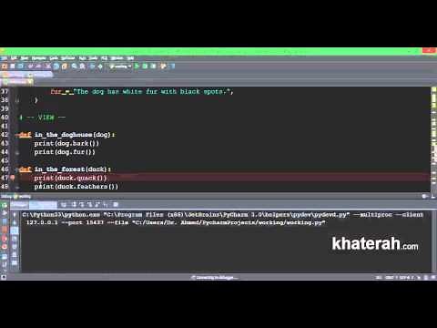 19-02 Debugging using the pycharm debugger and the breakpoint technique