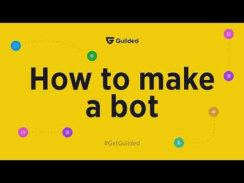 How to make a bot | Guilded tutorial