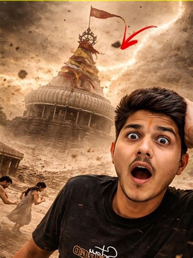 उड़ीसा में आया भयंकर तूफान जगन्नाथ मंदिर ने सबके होश उड़ाए #viral