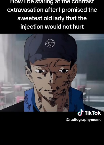 Radiography Humor: The Truth About Contrast Extravasation