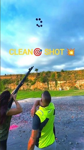 Clean 🎯shot 💥at the end #GunShooting #PerfectAim #CleanShot #Accuracy #ShootingShorts #ViralShorts