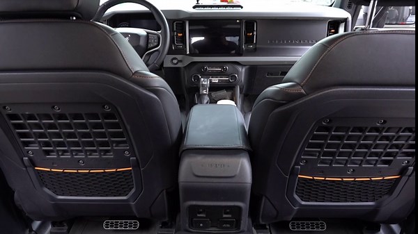 Under Seat Vent Deflectors for Ford Bronco 4 Door Only, AC Vent Deflector 2 Pcs for 2021 2022 2023 2024 Ford Bronco Accessories Works with Floor Mats