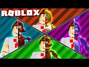ME TRANSFORMEI EM ANIMATRONIC no ROBLOX