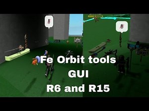 Roblox Fe Script Showcase | Orbit tools GUI | Fluxus and Hydrogen and Delta and Arceus x