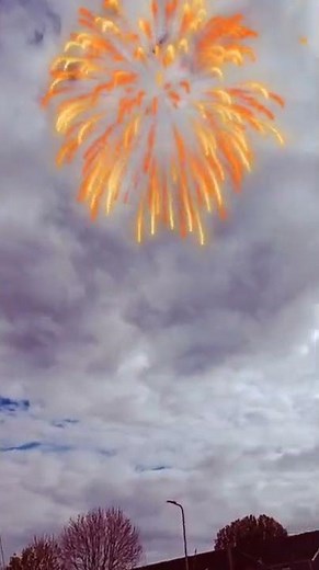 Firework sound effect