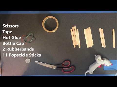 Accurate Catapult with Popsicle Sticks