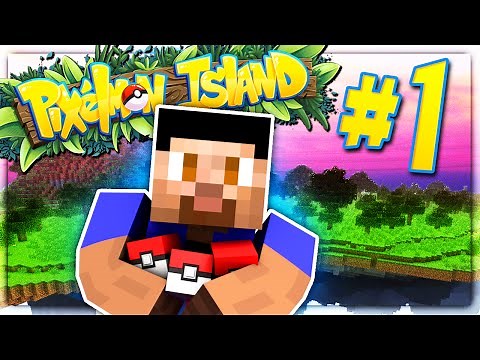 THE ADVENTURE BEGINS - PIXELMON ISLAND SMP #1 (Pokemon Go Minecraft Mod)
