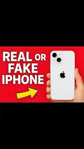 HOW TO CHECK IF YOUR IPHONE IS ORIGINAL #shorts