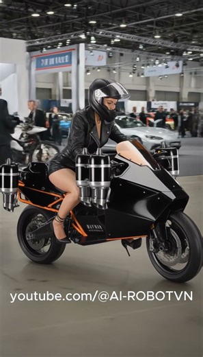 Flying Motorcycle Test Ride at Luxury Auto Geneva! #Ganeva #automobile #future #motor show 2025