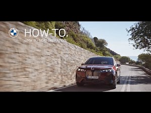 BMW iX Seat Operation | BMW How-To