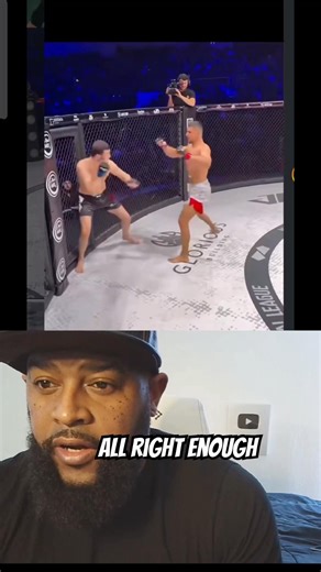 Crazy Over hand Right KO #shorts