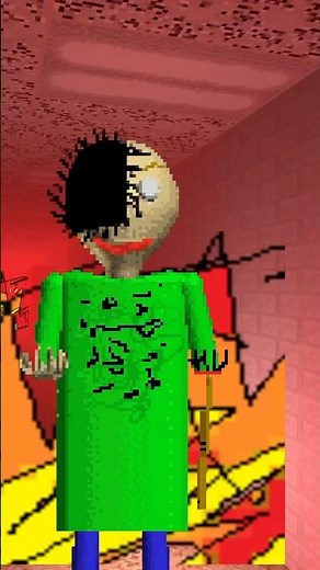 Baldi Everlasting Edutainment Jumpscare! Creepy Encounter