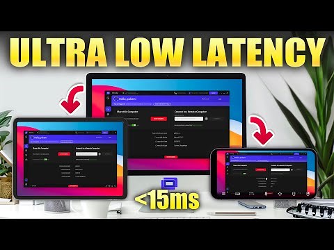 Ultra-Low Latency Remote Desktop for Gaming & Productivity!