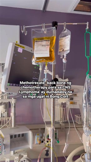 Marami ang chemo drugs, ang Methotrexate ay isa lang sa mga ito. Awa ng Diyos walang naramdaman si Bong Cort na kahit anong side effects during infusion at after. God is really good #Godisgood #blessed #Cancer #everyone #BrainCancer #healingjourney #reels | Dok H.