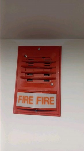 Simplex 2903 + 9838 Fire Alarm 🔥 at a Library #firealarm