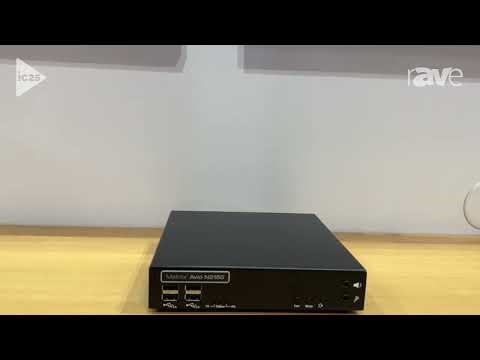 InfoComm 2025: Matrox Video Shows Avio 2 IPMX ST2110 IP KVM Solution with NMOS Support