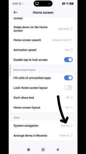 "How to Turn ON Navigation Bar on Redmi Note 14 Pro 5G | Easy Settings | #Shorts"