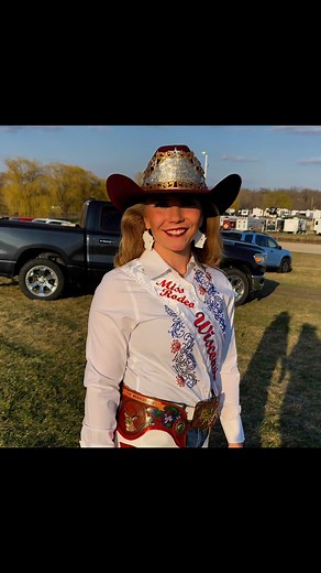 Thank you so much to Darrell Oleson for making these beautiful chaps! I could not be more thrilled to wear these throughout my year! 🥰 | Miss Rodeo Wisconsin Pageant