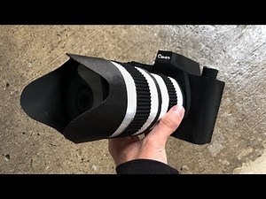 How to make a Canon dslr camera out of cardboard | Tutorial - DIY