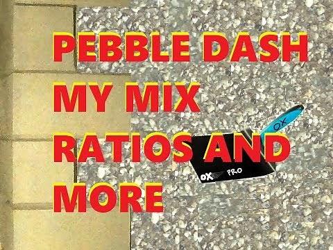 dash mix sand and cement render and under coat scratch coat plus ratios of both live stream/How to p