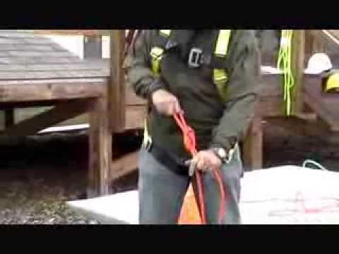 Ropes and Knots for Roof-Safety Life Lines