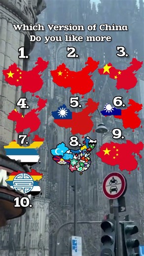 Which Version of China do you like more #history #geographythroughmaps #map #geography #europe