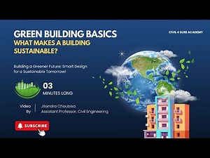 Green Buildings | Basics Explained | Sustainability Basics for Everyone #green