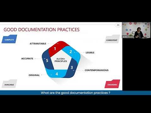 What are the good documentation practices?