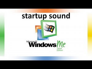 Windows ME millenium edition startup sound - nostalgic menu #windowsme #windows