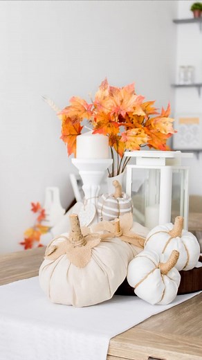 ✨ DIY ALERT: RUSTIC FABRIC PUMPKINS ✨I’ve got a treat for you today!...