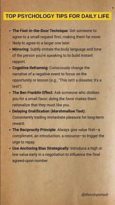 Psychology Tips for Daily Life 🤸🏻‍♀️👇🏻#psychologyfacts #socialskills