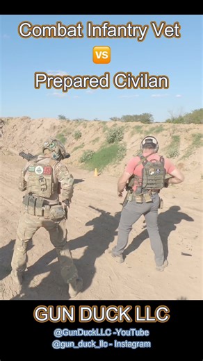 Combat Infantry Vet 🆚 Prepared Civilian ‪@FreedomFightersCo‬