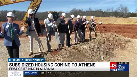 Limestone Co. breaks ground on subsidized housing development aimed at workforce attraction