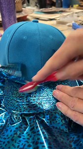 263K views · 2.6K reactions | Creating custom hats is a breeze with our collection of transfer foils 朗 With over 450+ different colors and patterns to choose from, you will be sure to find the perfect one! #transferfoil #craftingideas #metallicfoils #diycrafts #foils #customhats | Artistic Painting Studio | Facebook