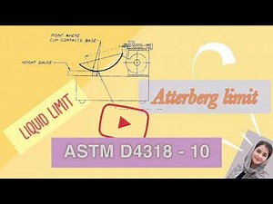 How to do Liquid limit test(LL)?(Atterberg limit/ ASTM D4318)
