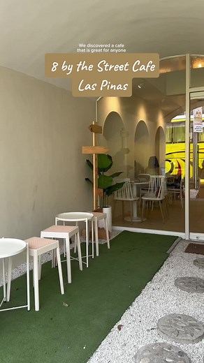 Check out this newly opened korean vibe cafe in Las pinas☁️☕️ They offer 〰️Student-friendly menu 〰️ minimalist and welcoming vibe 〰️free wifi and sockets #fyp #foodieph #foodie #phoodtour #tarakape #tiktokeatsph