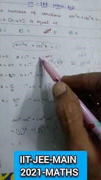 IIT-JEE MAIN,Maths, 2021, IIT-JEE Advanced Maths