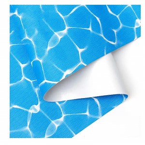 [Hot Item] Hot Sale Cost-Effective Overlap Above Ground Reinforced PVC Film Swimming Pool Liner for Swimming Pools