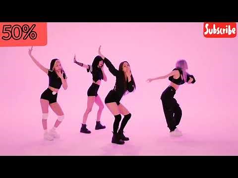 [HD] Blackpink "HOW YOU LIKE THAT" dance practice mirrored and slow motion 50% + normal 100%