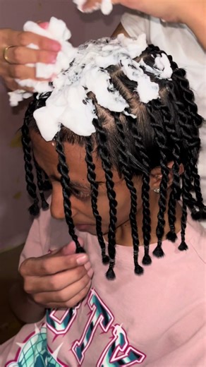 TWIST EXTENSION 🤑🤑 #braids #twistbraids #twist