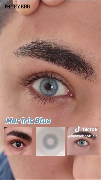 New Blue Contact Lenses for a Stunning Look