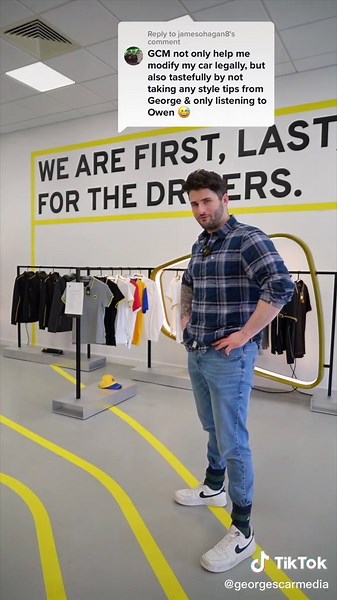 Reply to @jamesohagan8 GCM not only helped me modify my car legally, but also tastefully by not taking any style tips from George & only listening to Owen! - He’s not wrong… #runnerup #modifiedcars #roadsafety #police #carscene #fashion #trafficofficer #hendylotus #prizewinner #thelaw #carcommunity