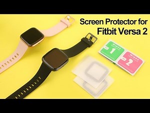 Fitbit Versa 2 Review - Full Coverage Screen Protector by CAVN