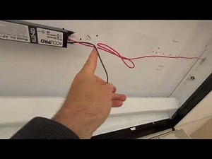 How to Replace Ballast with LED bulbs and deleting Fluorescent T8 Bulbs